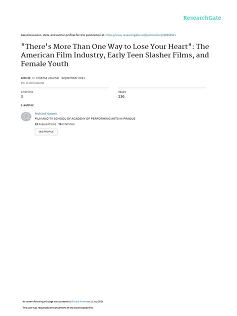 Theres More Than One Way To Lose Your Life Pdf