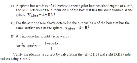 Solved MATLAB 7 16 Pts 2 Pts Per Part Write A Single Chegg Com