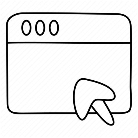 website web pointer cursor webpage icon download on iconfinder