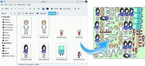 Michael Holland Ezspritesheet A Free And Open Source Sprite Sheet Creator