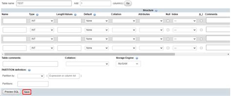 Creating A Table In Phpmyadmin Through Cpanel A Guide