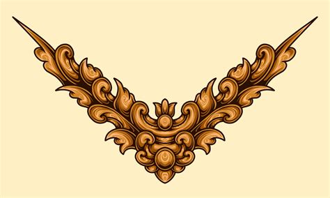 Luxury Carved Classic Style Frame Vector 21718572 Vector Art At Vecteezy
