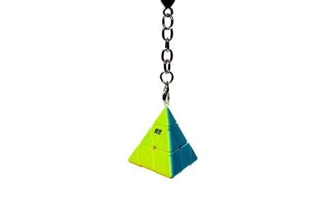 Qiyi Pyraminx Mini Keychain Speedcubeshop Canada