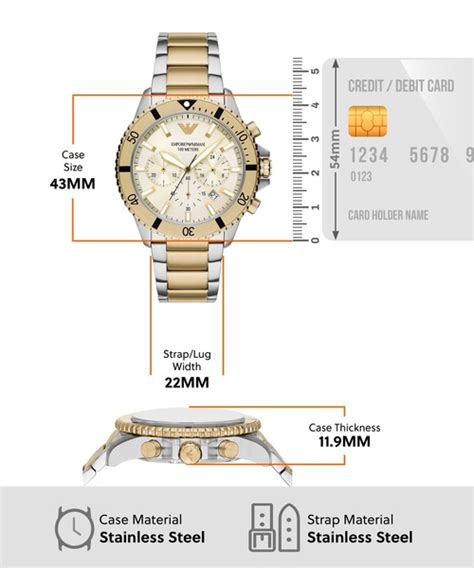 Emporio Armani（エンポリオアルマーニ）の「ar11606（アナログ腕時計）」 Wear