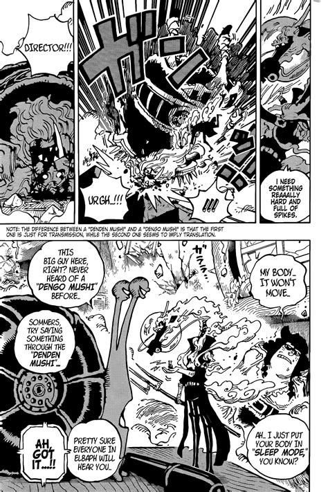 one piece chapter 1146 movement amidst stilliness one piece manga