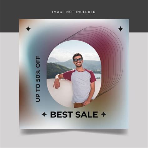 Premium Vector Gradient Sale Social Media Post