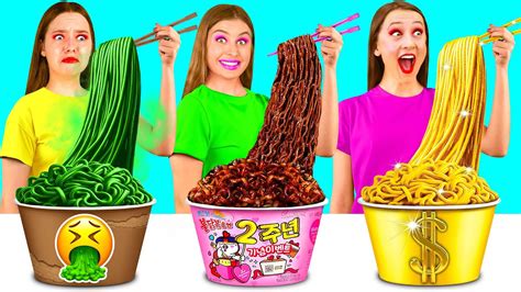 ريتش مقابل بروك مقابل تحدي غيغا للأغذية الغنية معركة الغذاء Fun Challenge Youtube