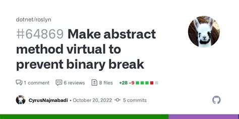make abstract method virtual to prevent binary break by cyrusnajmabadi