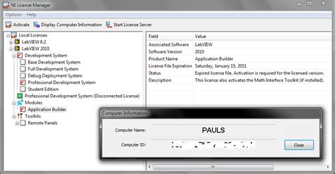 Solved Labview 2010 Application Builder Not Licensed W Professional Ni Community