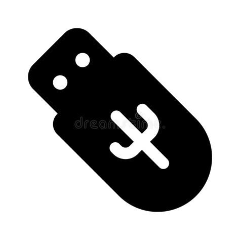 External Data Storage Universal Serial Bus Vector Design Stock Vector