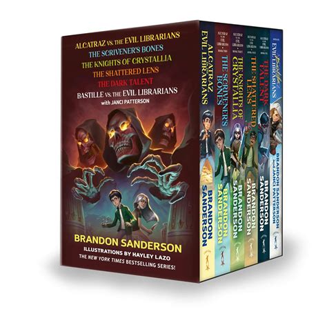 Alcatraz Versus The Evil Librarians Tpb Boxed Set Books 1 6 Tor