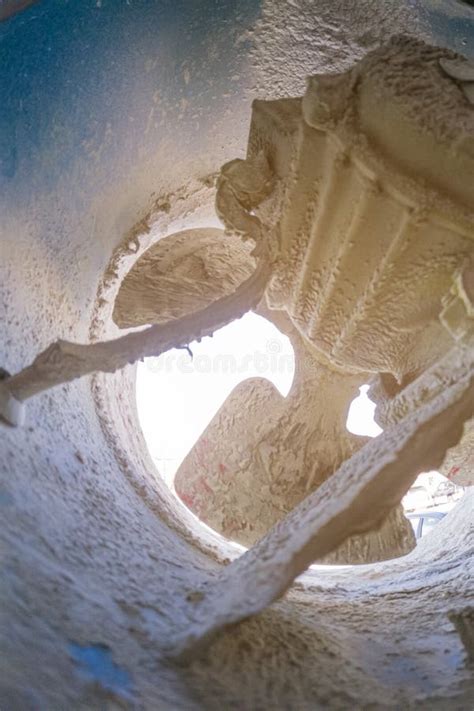 Rotating Fan Impeller In The Spray Booth Of A Car Paint Shop Close Up Stock Image Image Of