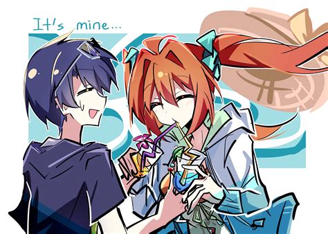 Estelle Bright And Joshua Bright Eiyuu Densetsu And 1 More Drawn By