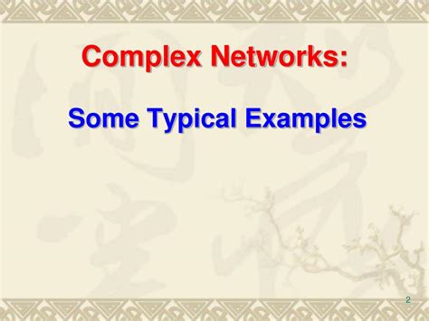 Ppt Complex Dynamical Networks Modeling Control And Synchronization Powerpoint