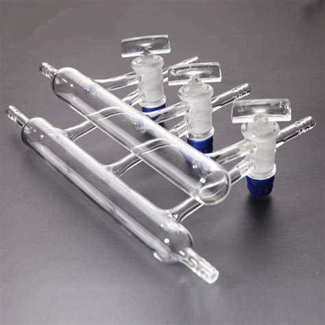 Double Bank Vacuum Manifold Schlenk Line 3 To 6 Ports Labxsci