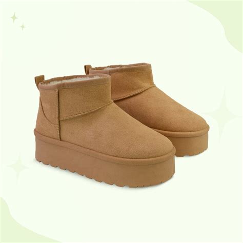 Warm Plush Ankle Boots Thick Sole Insulation Cozy Winter Lining