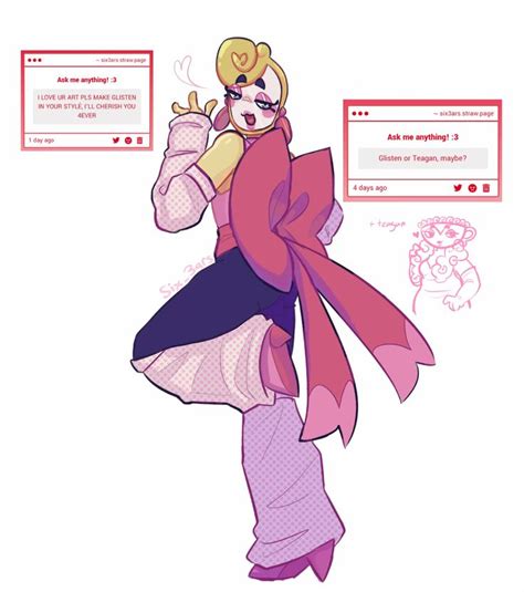 Glistennn Dandys World Gilsten Glisten Dandys World Fanart Human
