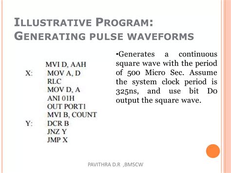 microprocessor counter and time delay pptx