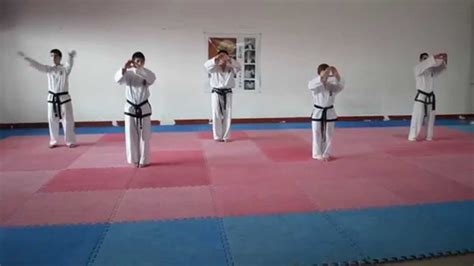 Po Eun Tul Taekwondo Itf Youtube