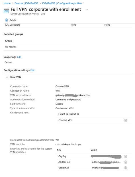 Deploy Client On IOS Using Intune Netskope Knowledge Portal