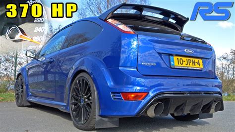370hp Ford Focus Rs Mk2 Insane Sound And 100 200 Acceleration Youtube