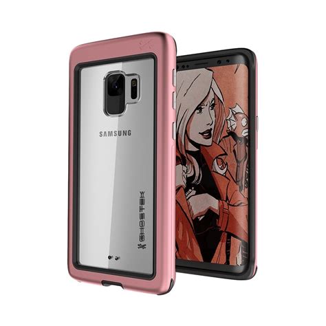 Best Buy Ghostek Atomic Slim Case For Samsung Galaxy S Pink Clear Ghocas