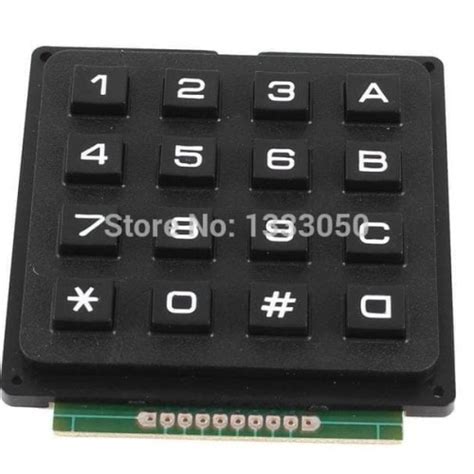 Jual Stamp Keyboard X Matrix Keypad Module Key Switch Push Button Arduino Kota Bekasi