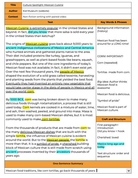 The Art Of Annotation Teaching Readers To Process Texts Cult Of Pedagogy