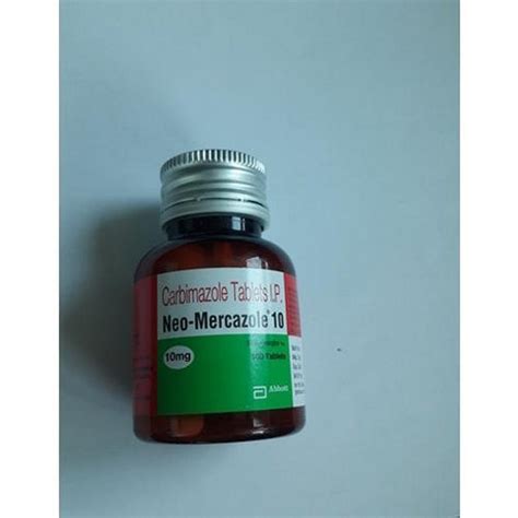 Carbimazole Tablet Ip Thyrocab 10mg At Rs 999 Bottle Dighori Nagpur Id 24276436262