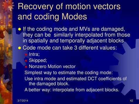 Ppt Error Concealment For Video Communication Powerpoint Presentation