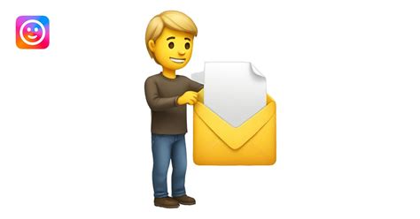 Person Sending Email Emoji Ai Emoji Generator