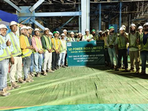 Ashok Kumar Rajak On Linkedin Ge Power India Limited 3 660 Mw Wfgd Project Ntpc Sipat Hot Gas