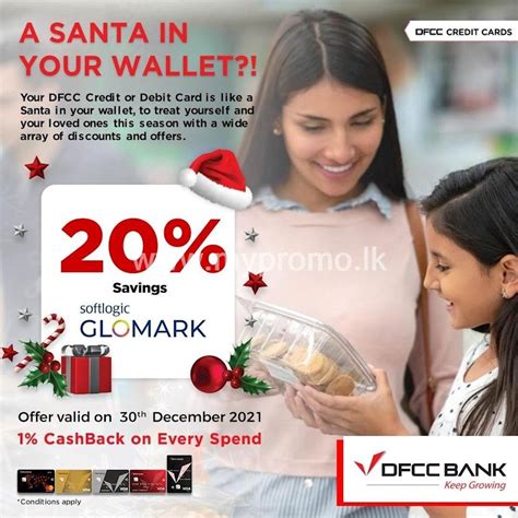 Enjoy 20 Savings At Glomark Supermarket And Glomark Lk With Dfcc