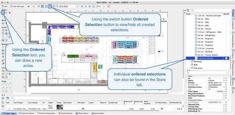 ordered selection in store editor manual quant intelligent retail
