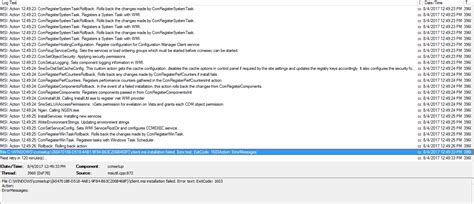 SCCM Client Agent Installation Error Code Prajwal Desai