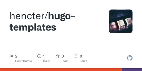 Github Hencterhugo Templates