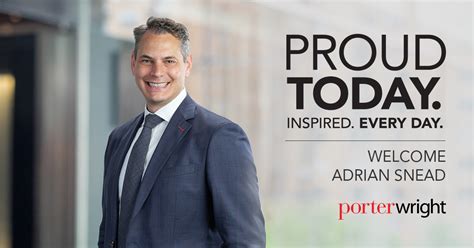 Porter Wright Adds Legislative Advocate Litigator Adrian Snead To