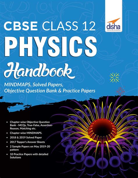 Cbse Class 12 Physics Handbook Mindmaps Solved Papers Objective