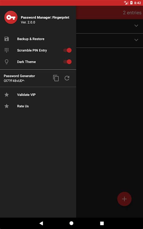Password Manager Fingerprint And Backup Apk For Android Download