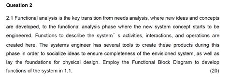 Solved Question Functional Analysis Is The Key Chegg