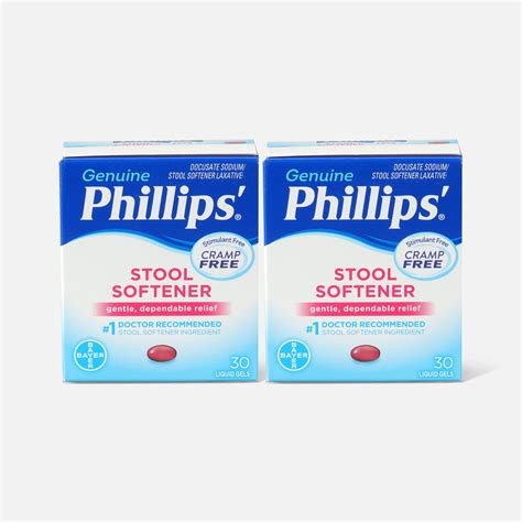 Hsa Eligible Phillips Stool Softener Liquid Gels Liquid Gels 30 Ct