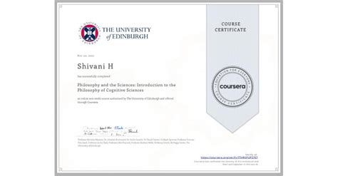 Shivani Haridas On Linkedin Completion Certificate For Philosophy And