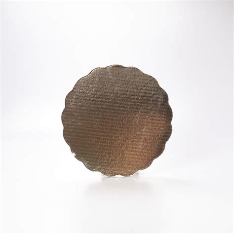 Base De Cartón Dorada Redonda 22 Cm Arerofast