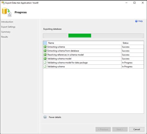 Azure Create And Import A Bacpac File For Upload Aryza Australia