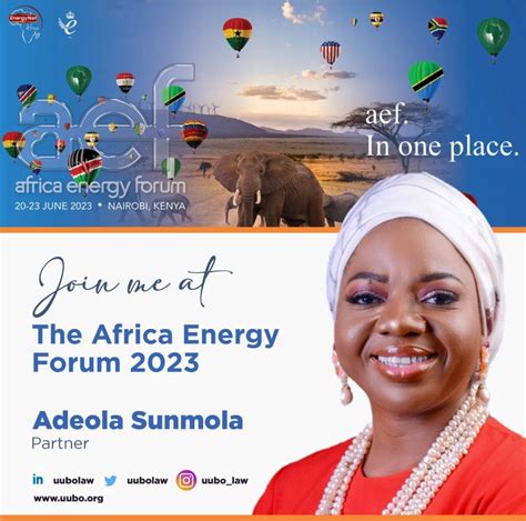 adeola sunmola on linkedin aef2023 africa energy infrastructure