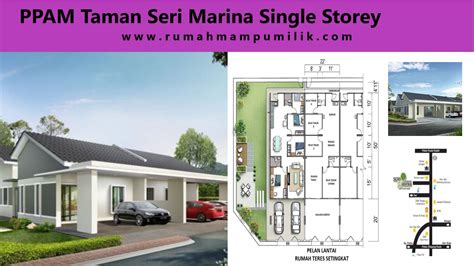 Ppam Taman Seri Marina Rumah Teres Mampu Milik Rumah Mampu Milik