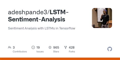 Github Adeshpande3lstm Sentiment Analysis Sentiment Analysis With