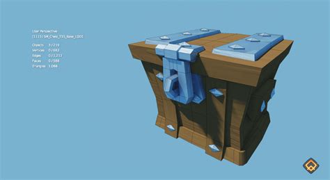 stylized reward chest pack