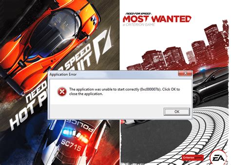 Tip For Those Who Have An Error 0xc00007b When Starting Nfs Hot Pursuit 2010 Or Most Wanted 2012