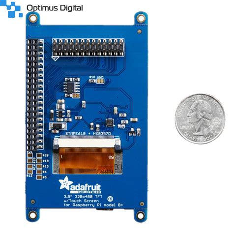 Display Adafruit TFT X Cu Touchscreen Pentru Raspberry Pi